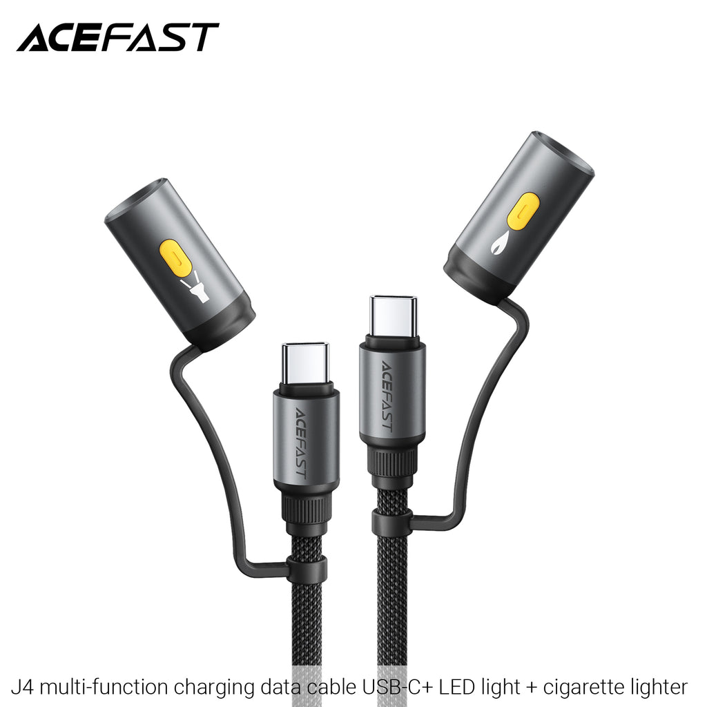 Acefast J4 Multi-Function Charging Data Cable USB-C+ LED Light + Cigar – McBay Pte Ltd