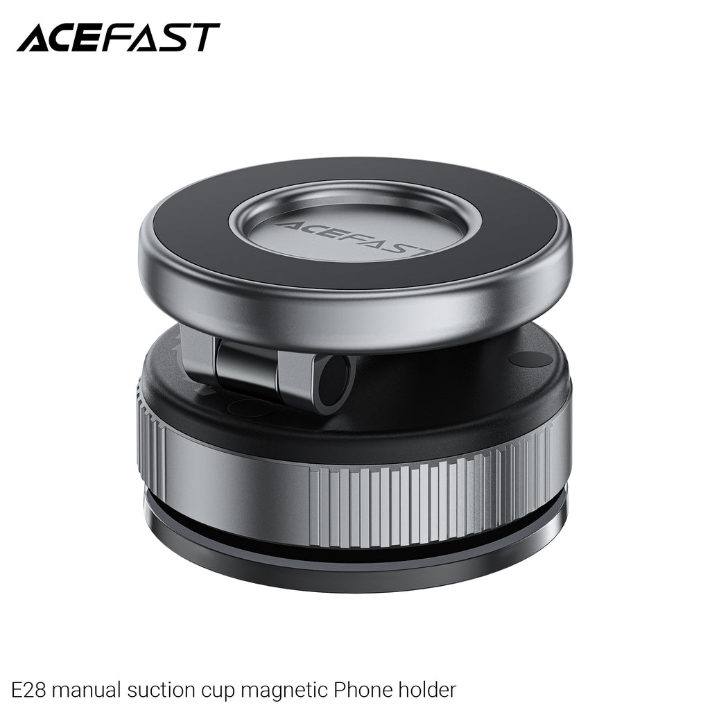 Acefast E28 Manual Suction Cup Magnetic Phone Holder - Black – McBay Pte Ltd