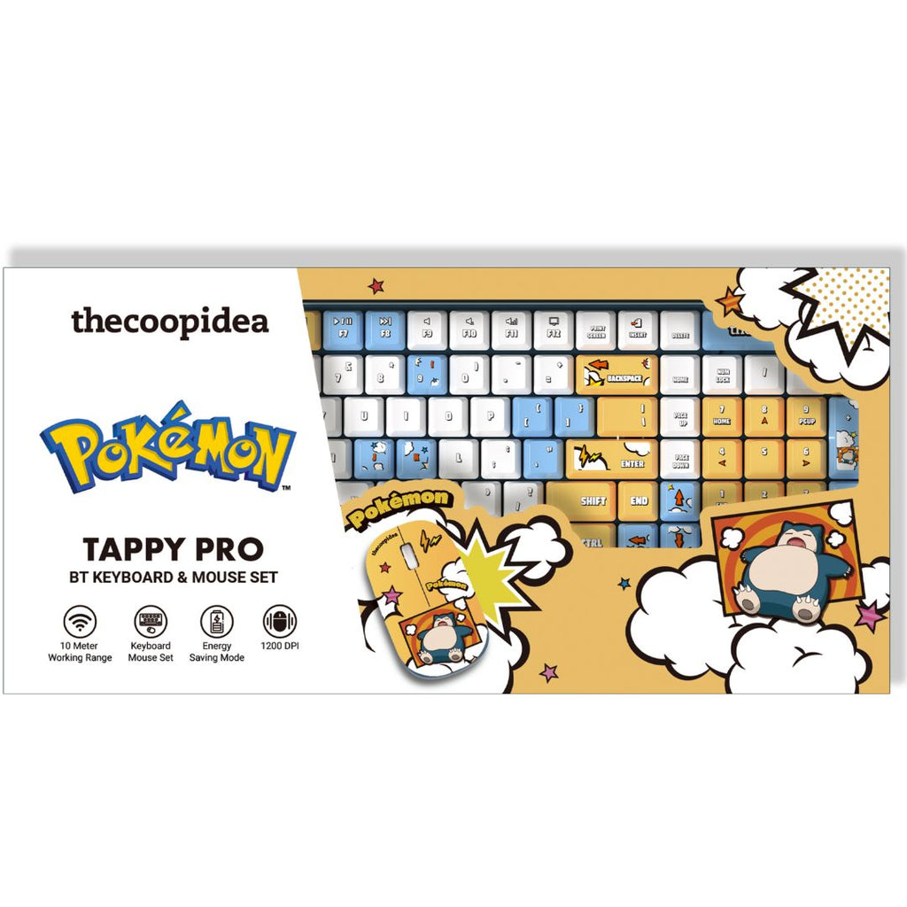 thecoopidea Pokémon Tappy Pro Wireless Keyboard and Mouse Set – McBay Pte Ltd