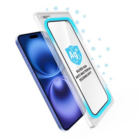 TORRII BODYGLASS for iPhone 16 Anti-bacterial Coating - Full Coverage ...