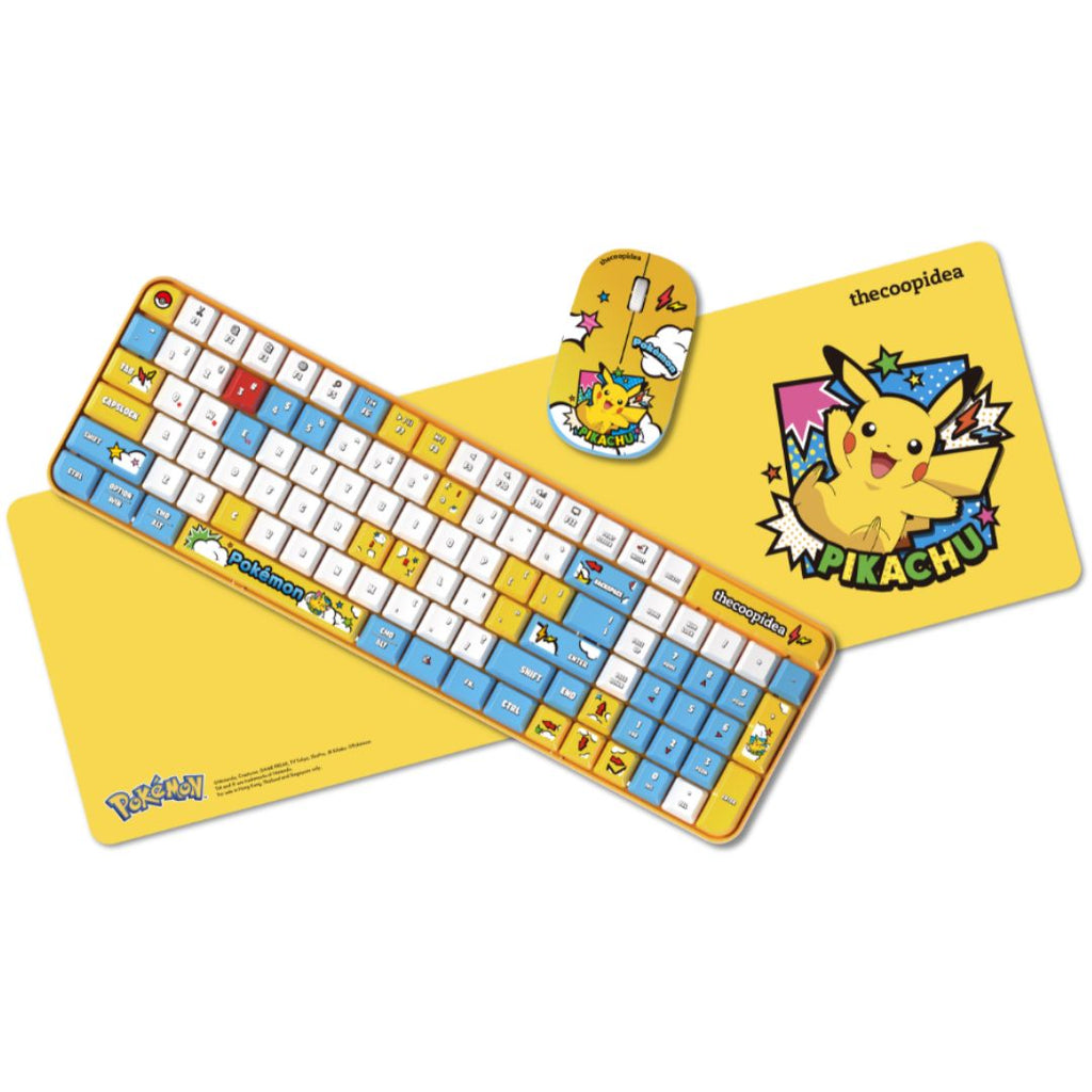 thecoopidea Pokémon Tappy Pro Wireless Keyboard and Mouse Set – McBay ...