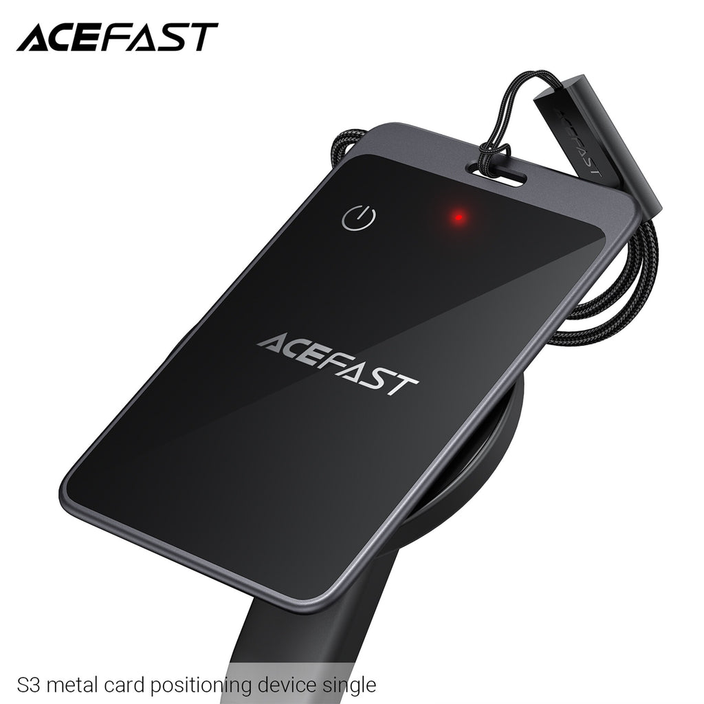 ACEFAST S3 Metal Card Shaped Tag Smart Finder Ultra Thin Bluetooth-com ...